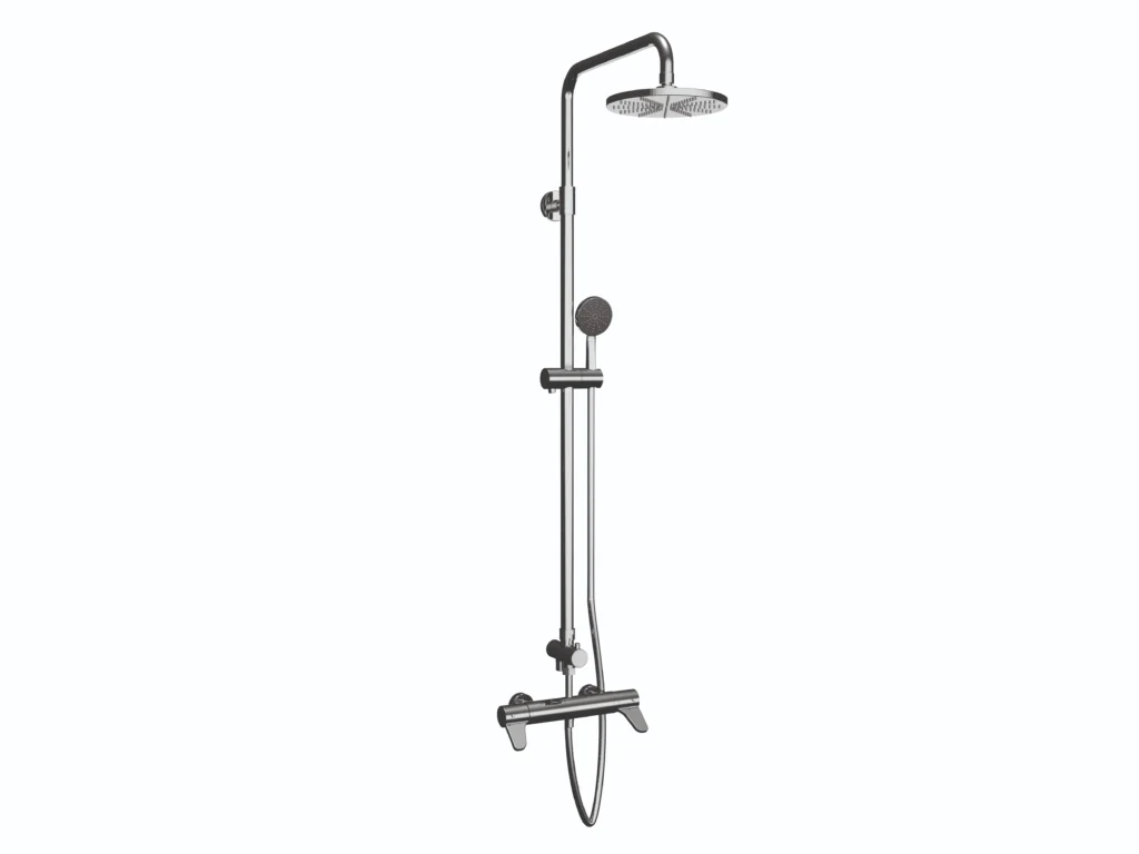 E-Care Chrome TMV3 Thermostatic Cool Bar Shower | Bathco Designs