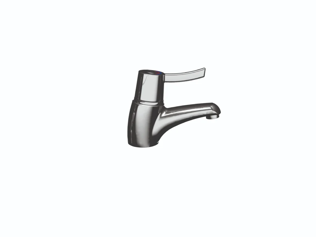 E-Care Chrome Thermostatic Sequential Mixer Tap | Bathco Designs