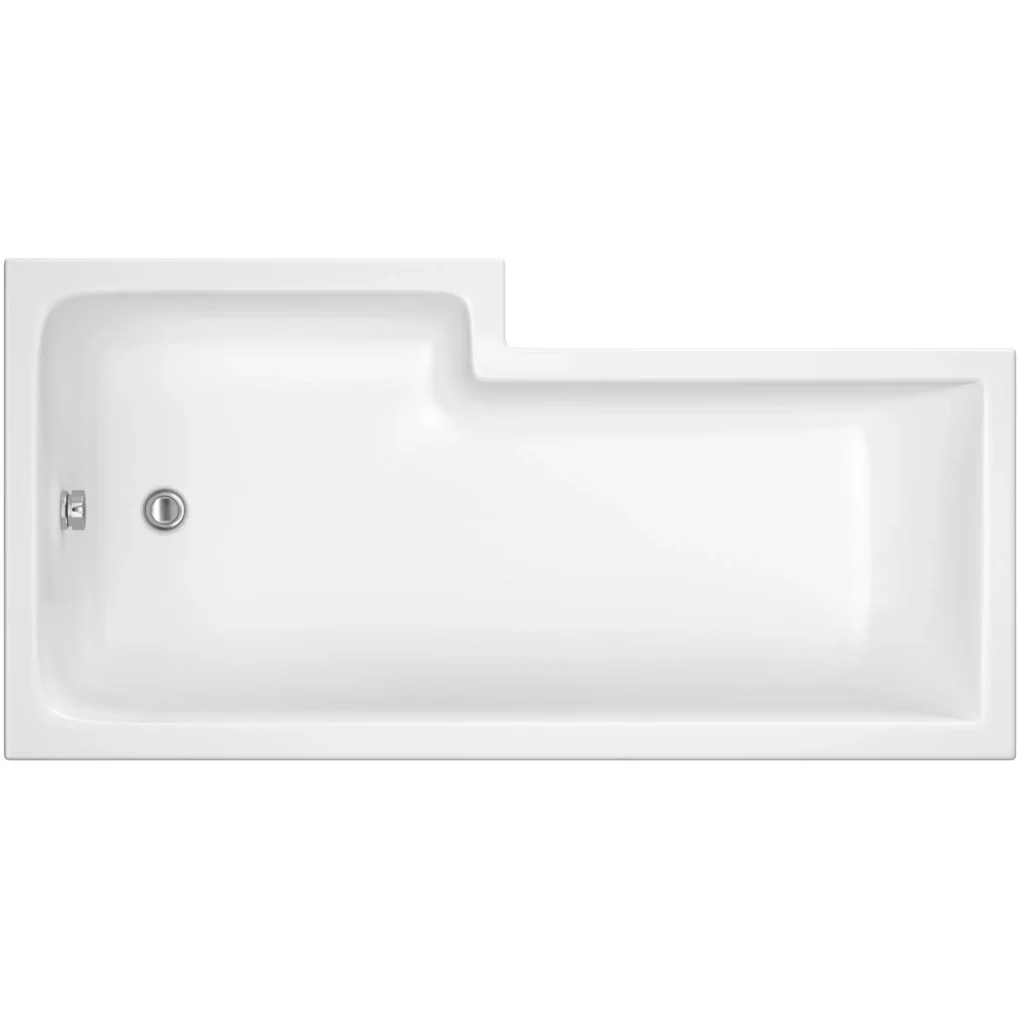 Right Hand L-Shape Bath 1800x850mm | Bathco Designs